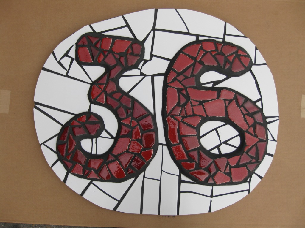 Hausnummern aus Kunstkeramik - Fliesen-Böttiger